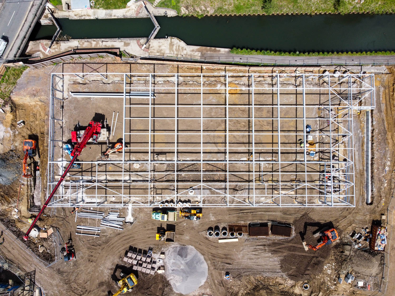 Work in progress: new Lidl site is taking shape | Stroud Times