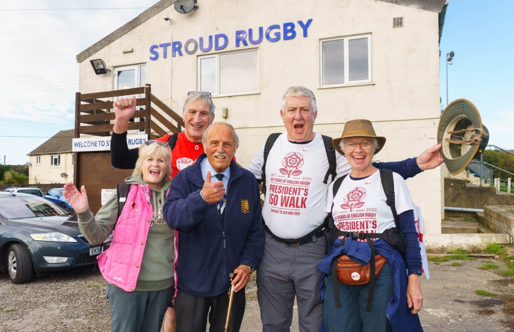 The President pays a visit to Fromehall Park | Stroud Times