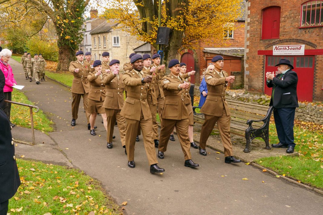 In pictures: hundreds attend Stroud Remembrance Day ceremony | Stroud Times