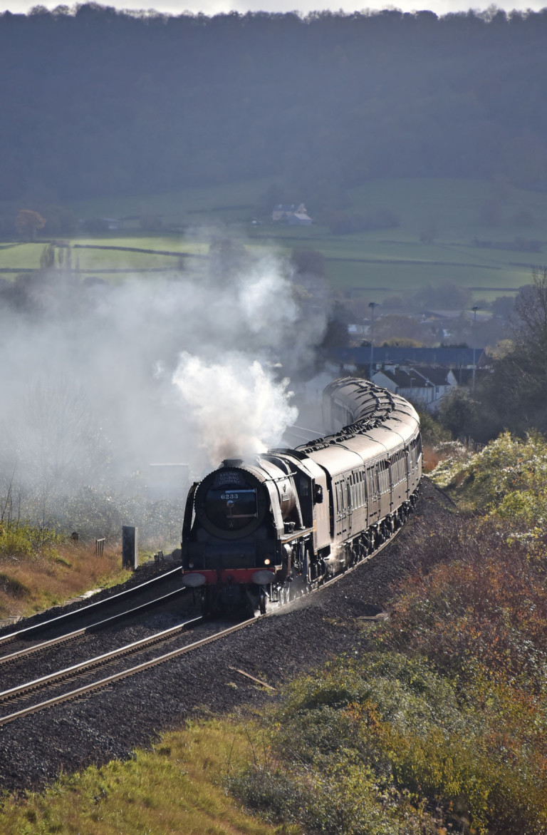 Pictures: Duchess of Sutherland steams through Standish | Stroud Times