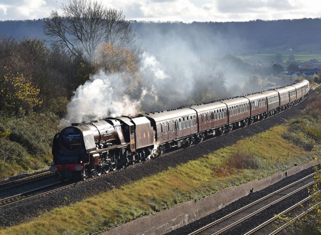 Pictures: Duchess of Sutherland steams through Standish | Stroud Times