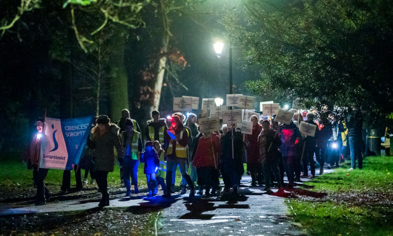 In pictures: Reclaim the Night march | Stroud Times