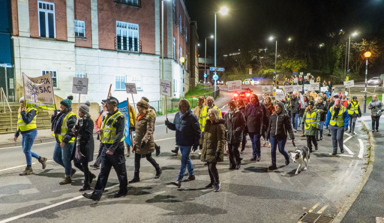 In pictures: Reclaim the Night march | Stroud Times