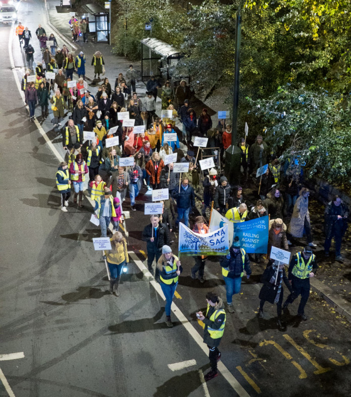 In pictures: Reclaim the Night march | Stroud Times