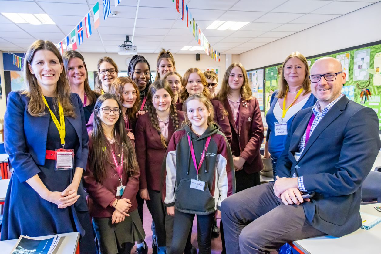 Michelle Donelan visits Stroud High School | Stroud Times