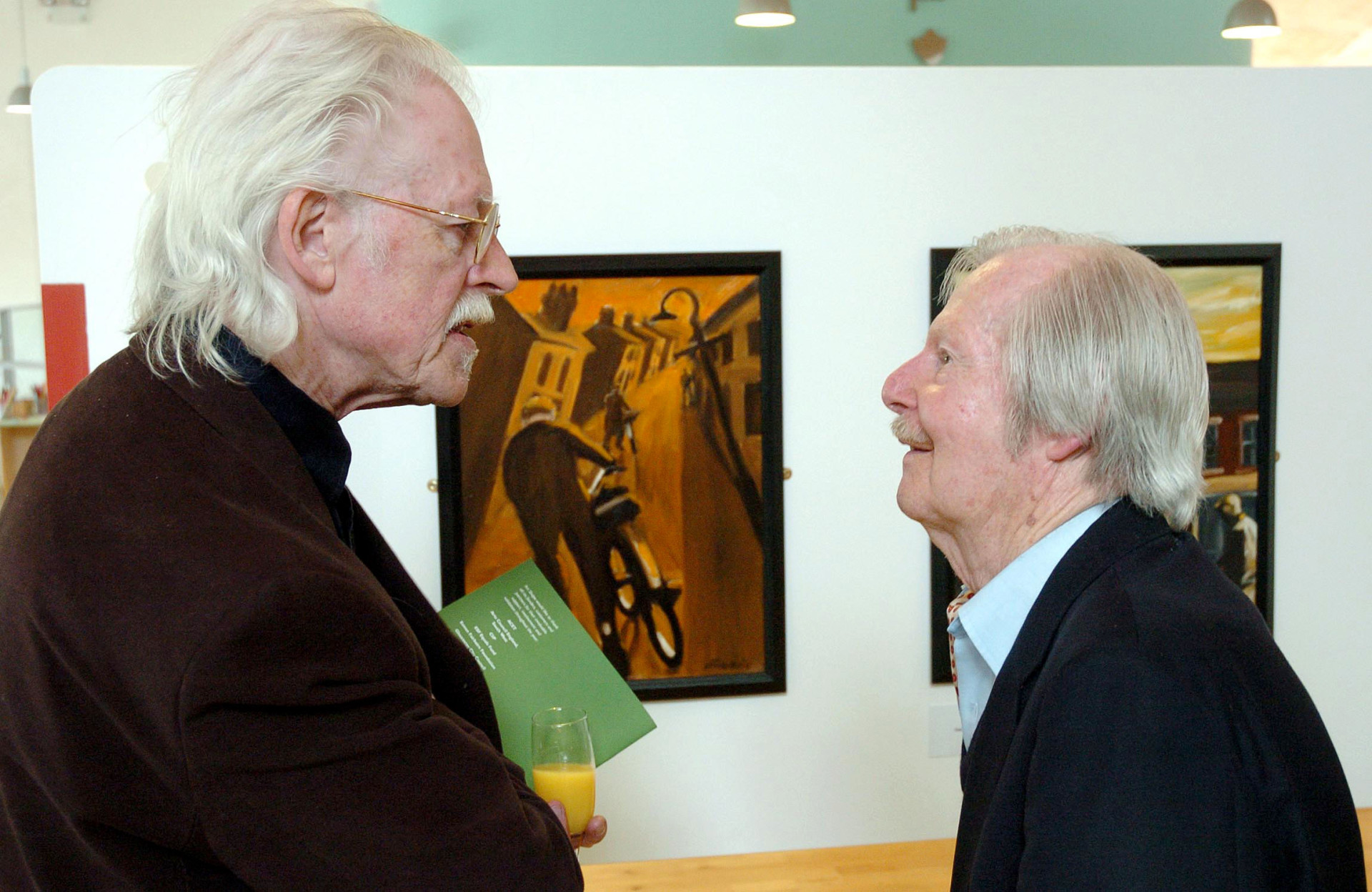 When Tony Hart visited the Wildfowl and Wetlands Trust | Stroud Times